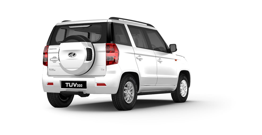 Mahindra TUV300 Colors: Red, Blue, White, Silver, Orange, Black - GaadiKey