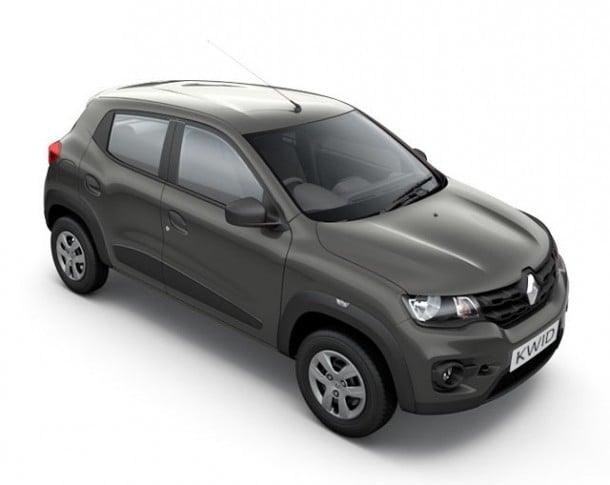 Renault Kwid Colors: Red, White, Silver, Grey and Bronze - GaadiKey