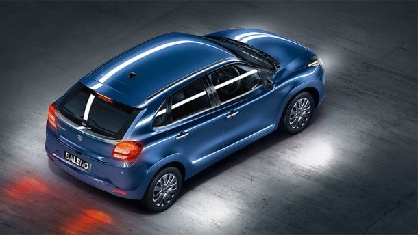 Maruti Baleno Colors - Red, Blue, Silver, Orange, White, Gray, Ray Blue