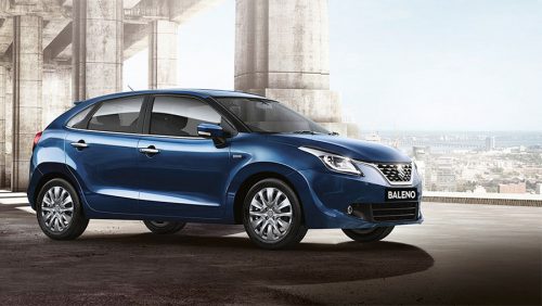 Maruti Baleno Colors - Red, Blue, Silver, Orange, White, Gray, Ray Blue