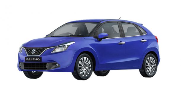 Maruti Baleno Colors - Red, Blue, Silver, Orange, White, Gray, Ray Blue