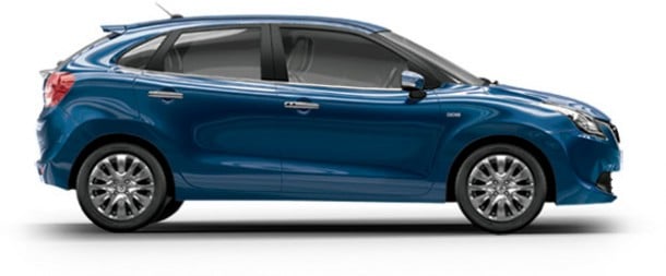 Maruti Baleno Colors - Red, Blue, Silver, Orange, White, Gray, Ray Blue