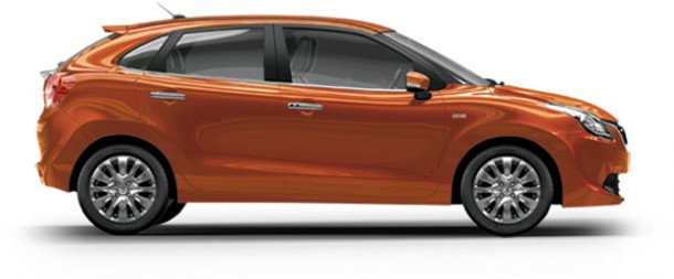 Maruti Baleno Colors - Red, Blue, Silver, Orange, White, Gray, Ray Blue