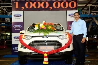 Ford India’s Chennai Plant Produces One Millionth Vehicle and Engine ...