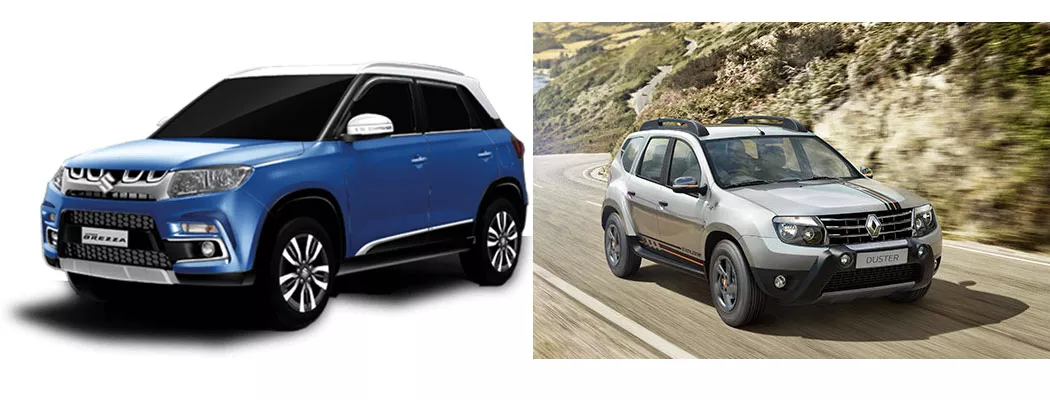 Maruti Vitara Brezza vs Other Compact SUVs [Specifications] - GaadiKey