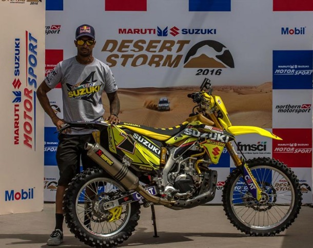 Suzuki wins Maruti Suzuki Desert Storm in the Moto class with CS ...