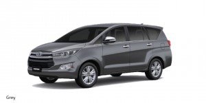 Toyota Innova Crysta Colors: Red, Bronze, White, Grey, Silver, Super ...