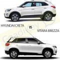 Maruti Vitara Brezza vs Hyundai Creta : Specs Comparison - GaadiKey