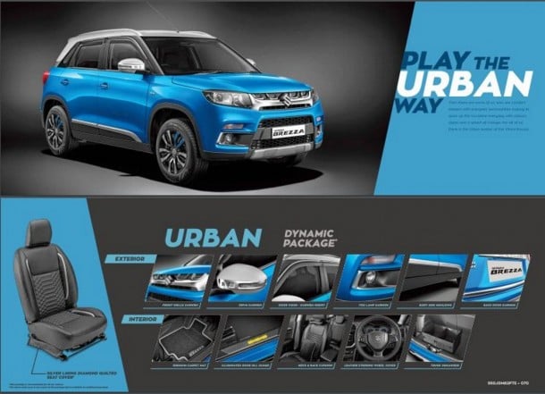 Customize Vitara Brezza with iCreate Kits from Maruti Suzuki - GaadiKey