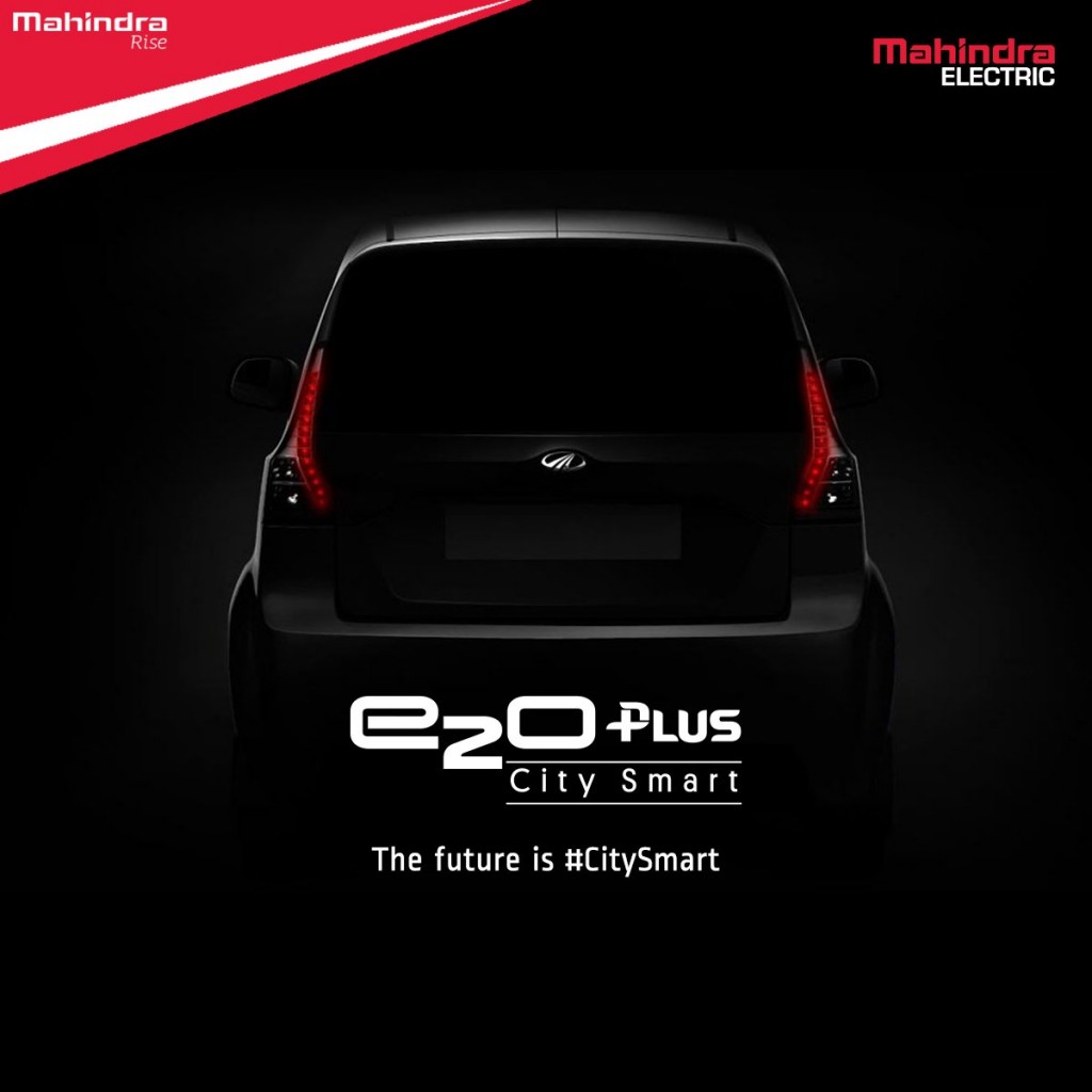 Mahindra e2o Plus - 4 door Electric car launch on October 21 - GaadiKey
