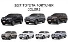 2017 New Toyota Fortuner Colors: Black, Bronze, Brown,Grey, Silver ...