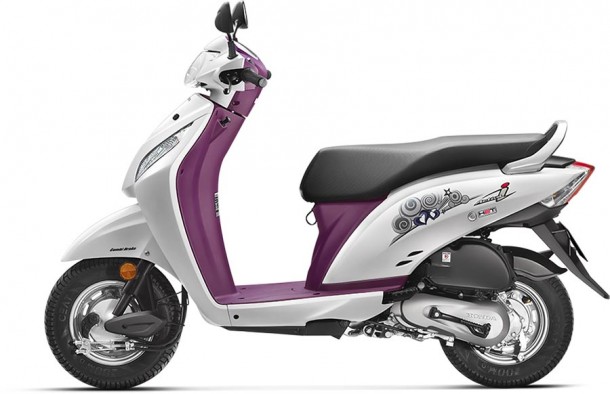 Honda Activa i Colors: Red, White, Yellow, Blue, Purple - GaadiKey