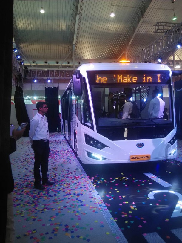 Bus Maker MG Group unveils new ‘COLUMBUS’ and 'Mammoth' in India - GaadiKey