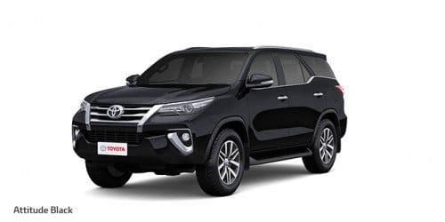 2017 New Toyota Fortuner Colors: Black, Bronze, Brown,Grey, Silver ...