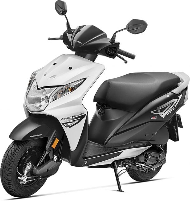 Honda Dio Colors: Red, Blue, Black, Grey, Green - GaadiKey