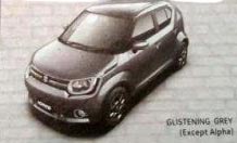 Maruti Ignis Colors: Blue, Red, White, Silver, Grey - GaadiKey