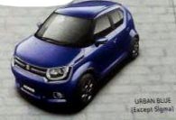 Maruti Ignis Colors: Blue, Red, White, Silver, Grey - GaadiKey