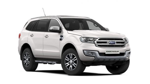 2017 Ford Endeavour Colors - White, Grey, Red, Bronze, Silver, Black ...