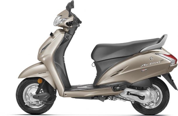 Honda Activa 4G Colors - Red, Brown, Silver, White, Blue, Grey, Black ...