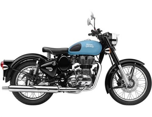 Royal Enfield Classic 350 Colors: Black, Lagoon, Blue, Chestnut, Red ...