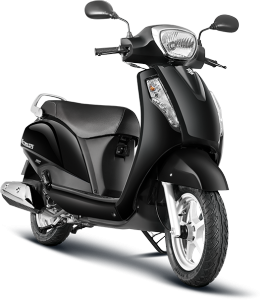 Suzuki Access 125 Colors: White, Red, Gray, Blue, Silver, Black - GaadiKey