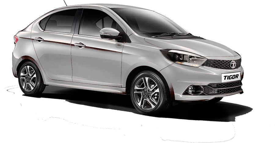Tata TIGOR Colors: Copper, Brown, White, Silver, Red, Blue - GaadiKey