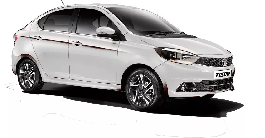 Tata TIGOR Colors: Copper, Brown, White, Silver, Red, Blue - GaadiKey