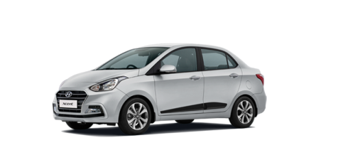 Hyundai Xcent Colors: Blue, White, Silver, Stardust, Red - GaadiKey
