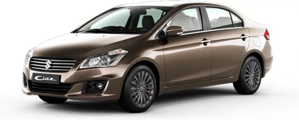 Maruti Ciaz Colors: White, Red, Grey, Silver, Brown, Blue, Black - GaadiKey