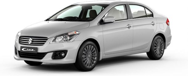 Maruti Ciaz Colors: White, Red, Grey, Silver, Brown, Blue, Black - GaadiKey