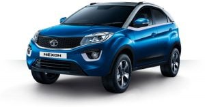 Tata Nexon Colors: Blue, Grey, Silver, Red, White - GaadiKey