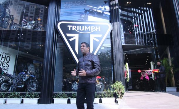 Triumph Motorcycles India Opens Its Largest Dealership in Gurugram ...