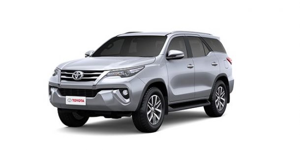 Toyota Fortuner 2018 Colors: Brown, Super White, Black, Bronze, Grey ...