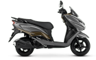 Suzuki Burgman Street Colors: White, Gray and Black - GaadiKey
