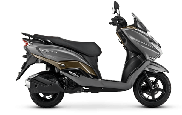 Suzuki Burgman Street Colors: White, Gray and Black - GaadiKey
