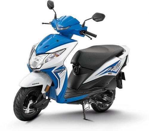 2019 Honda Dio Colors: Red, Yellow, Blue, Orange, Grey, Green, Black ...