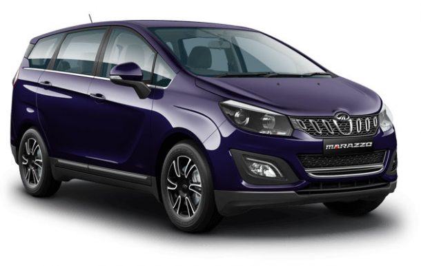 Mahindra Marazzo Colors: White, Acqua, Maroon, Black, Purple, Silver ...