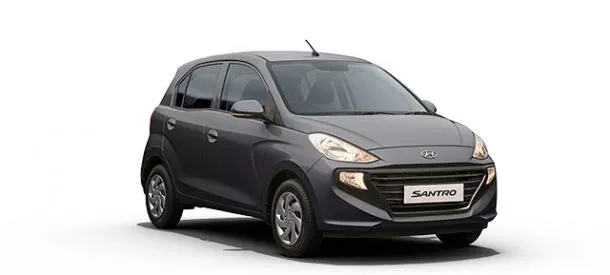Hyundai Santro Colors: Beige, Silver, White, Blue, Red, Star Dust ...