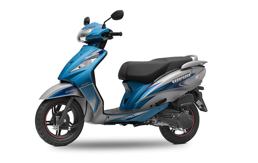 TVS WEGO Refresh gets 4 New Colors, 20L Utility Box and More - GaadiKey