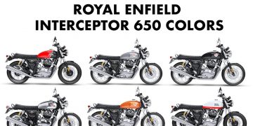 Royal Enfield Interceptor 650 Colors: Six Color Options - GaadiKey
