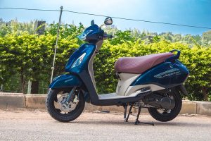 TVS Jupiter Grande Review: Old Wine in a New Blue Bottle - GaadiKey
