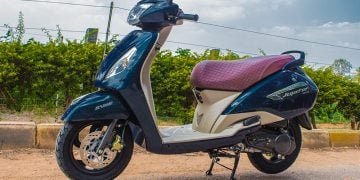 TVS Jupiter Grande Review: Old Wine in a New Blue Bottle - GaadiKey