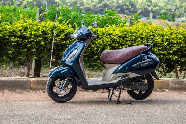 TVS Jupiter Grande Review: Old Wine in a New Blue Bottle - GaadiKey