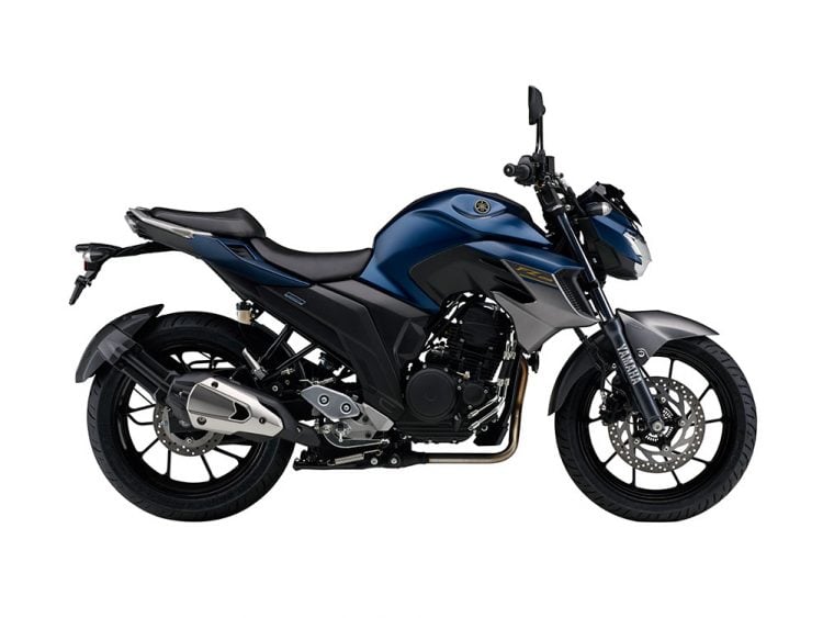 2019 Yamaha FZ25 Colors: Black, Cyan Blue, Dark Blue (ABS variant ...