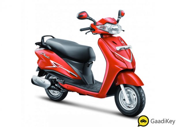 2019 Hero Duet Colors: Red, Black, White, Grey, Vernier Grey - GaadiKey