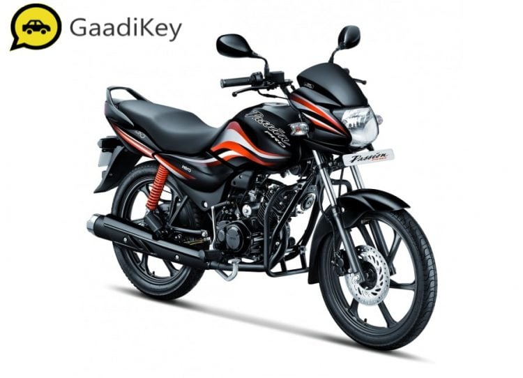 2019 Hero Passion Pro 110 Colors – Black, Blue, Red, Grey - GaadiKey