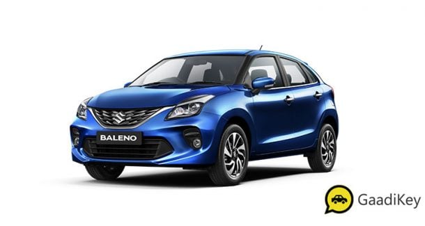 2019 Baleno Colors: Blue, Red, Silver, Grey, Orange, White - GaadiKey