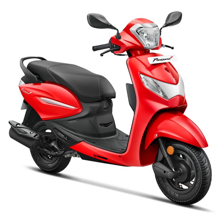 2020 Hero Pleasure Colors (110cc): Red, Blue, Grey, Black, White, Green ...