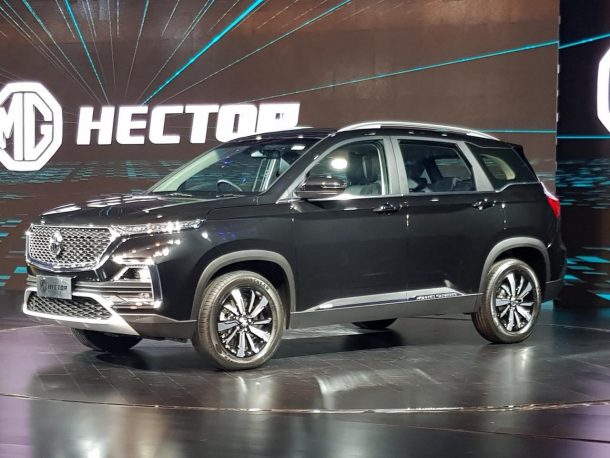 MG Hector unveiled; India's First Internet Car gets 19 Exclusive ...