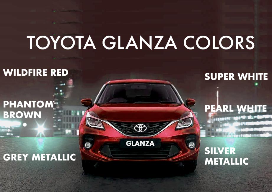 Toyota-Glanza-Colors-Toyota-Glanza-All-Colors-Glanza-All-Colors - GaadiKey
